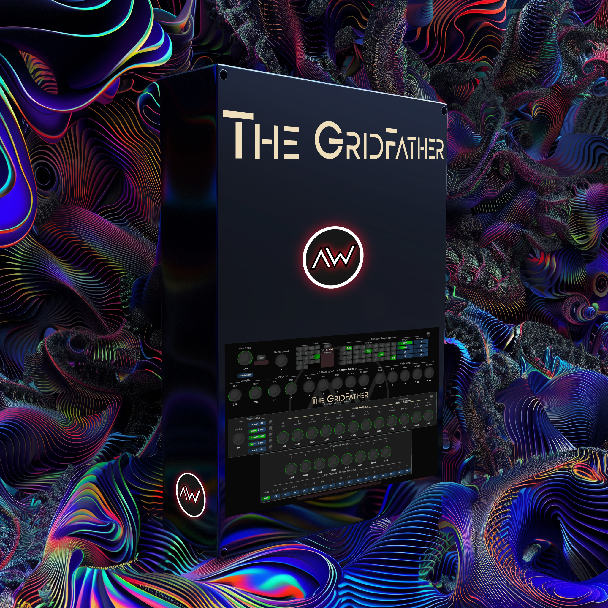 The GridFather [VST/AU] - Random MIDI Grid Sequencer – adrenakrohm
